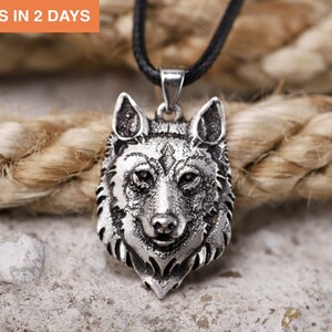 Wolf Necklace - Etsy