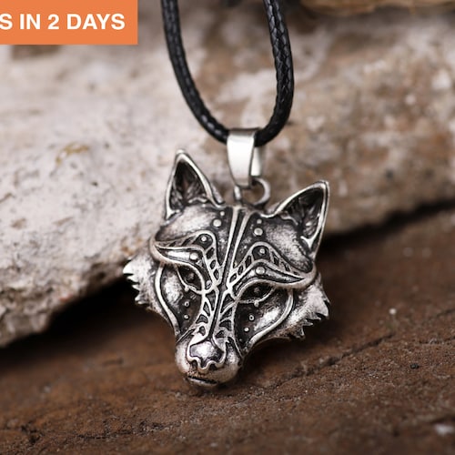 Wolf Head Pendant