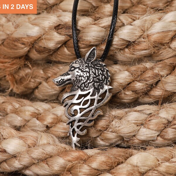 Wolf Necklace - Etsy