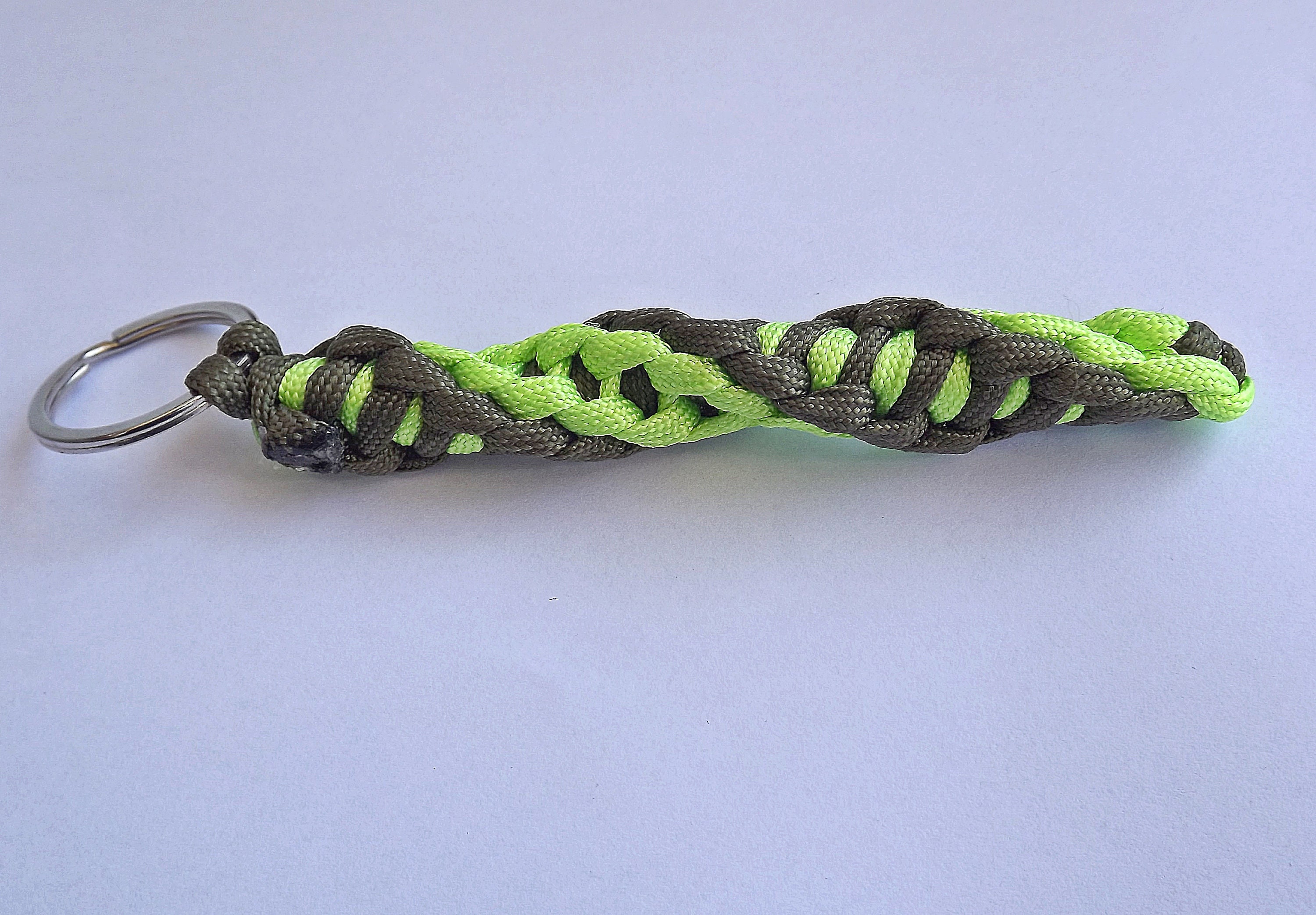 Paracord Keychain DNA Diy Neon Green Paracord 550 | Etsy