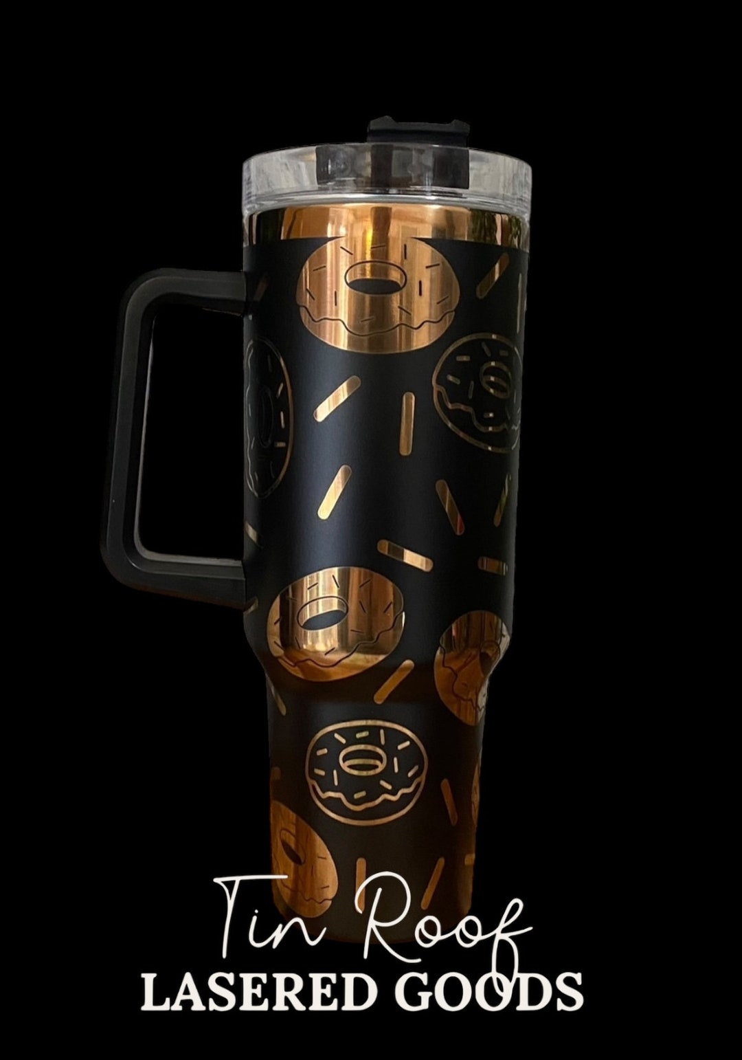 Doughnut Love 40oz Tumbler Sprinkles Sweet Treat Police Snack - Etsy