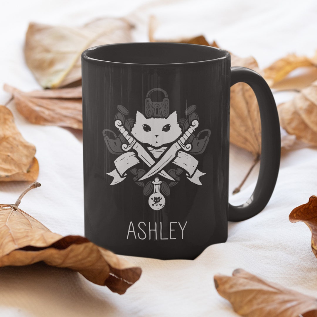 Personalized Dnd Mug Dnd Class Cats Personalized Dungeons and Dragons ...