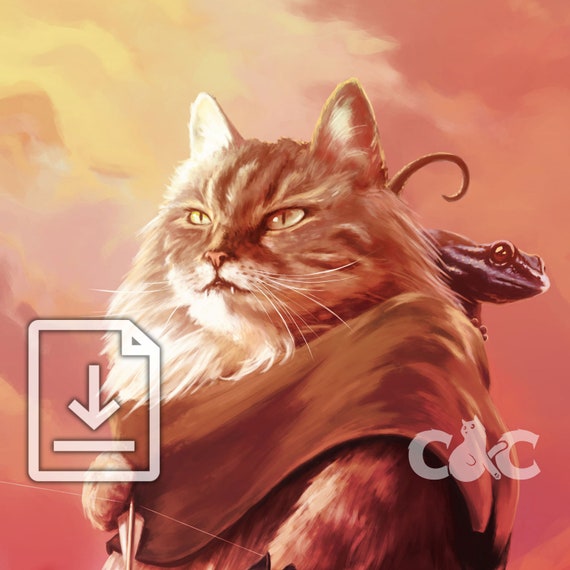 Ranger Cat Printable Digital Download | Etsy