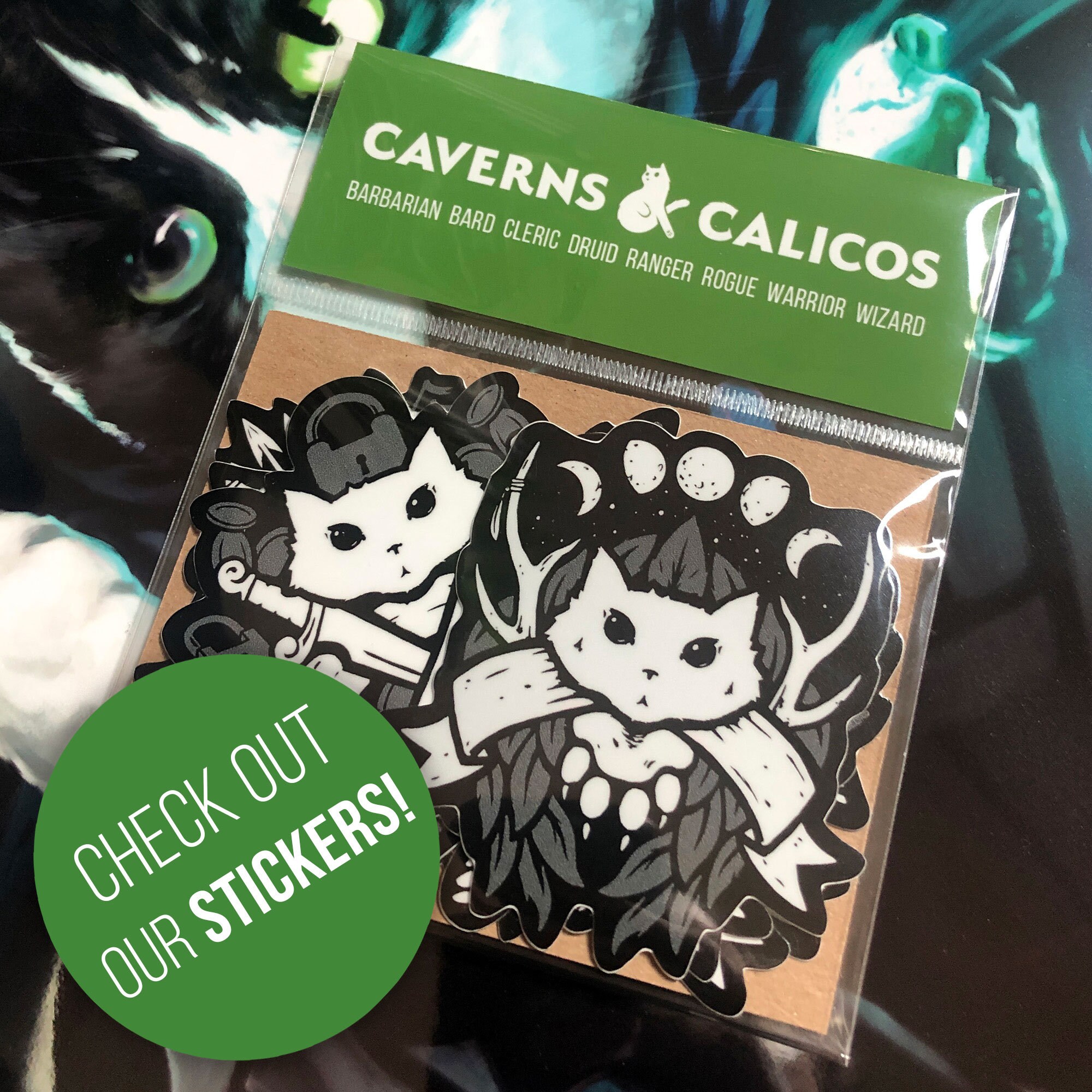 Warlock Cat Printable Digital Download - Etsy