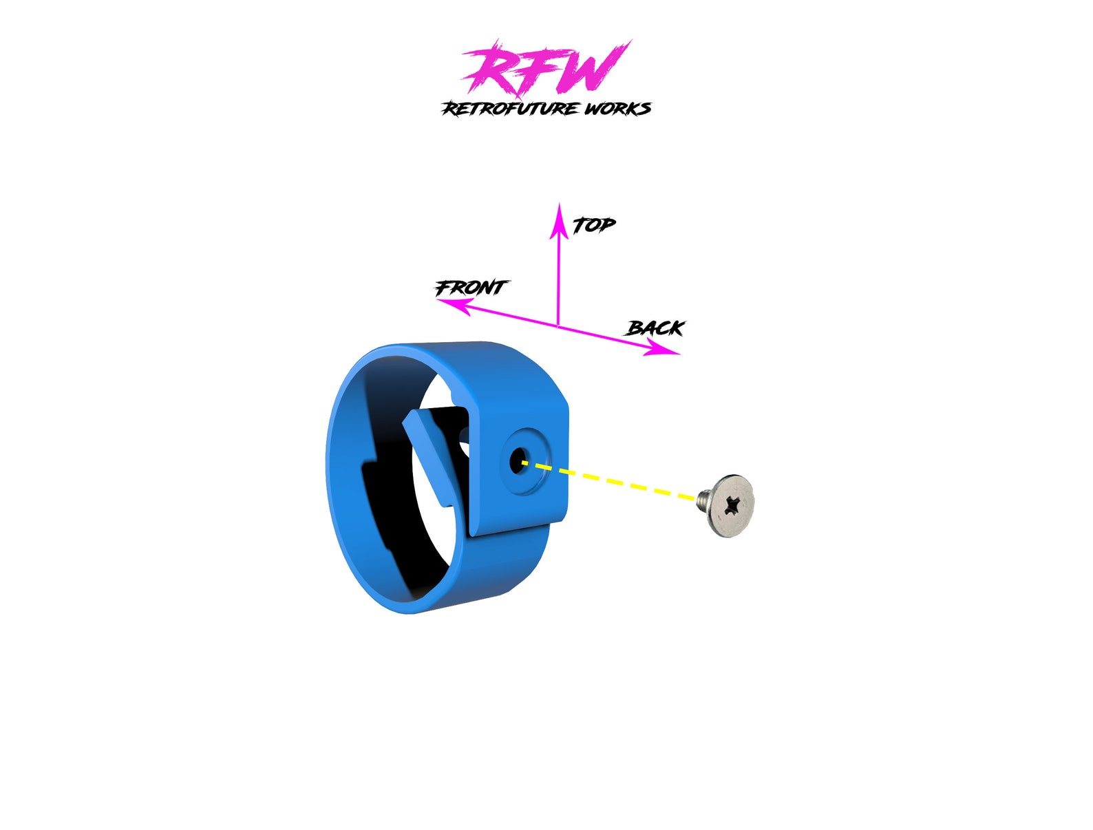 Top center marker steering wheel - fishasl