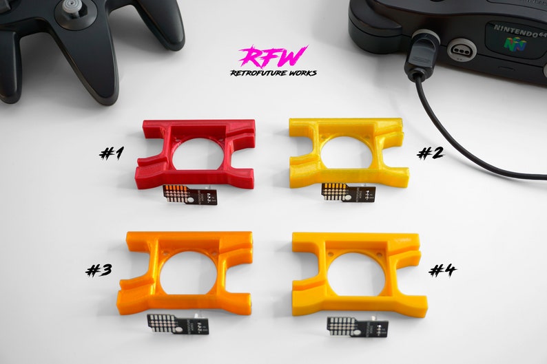 N64 Fan Mod V2.0 - PCB and Support Bracket for 5V Noctua Fan - Nintendo ...