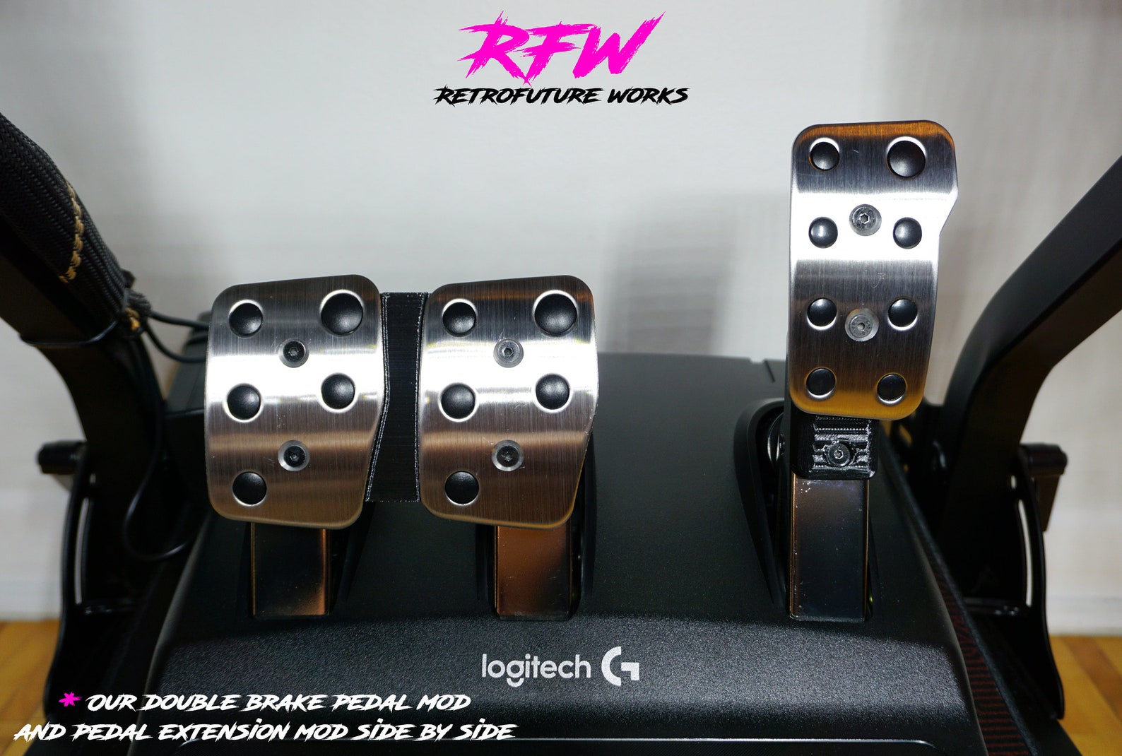 Logitech G27 / G29 / G920 / G923 Pedal Extension MOD - Etsy Canada