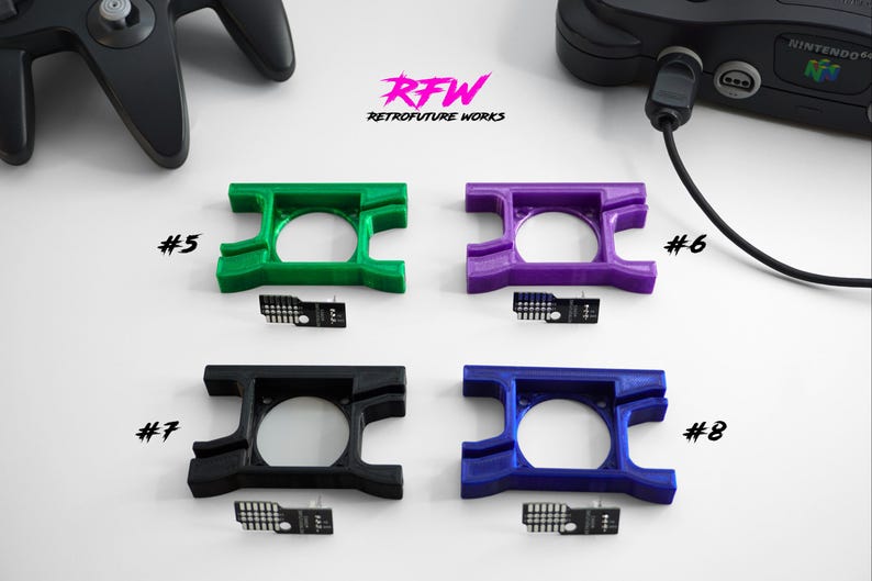 N64 Fan Mod V2.0 - PCB and Support Bracket for 5V Noctua Fan - Nintendo ...
