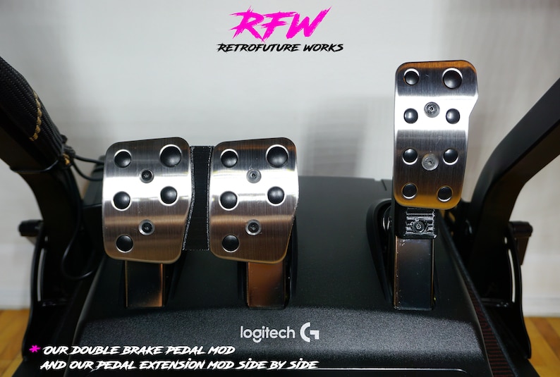 Logitech G27 / G29 / G920 / G923 Double Brake Pedal Plate MOD | Etsy Canada