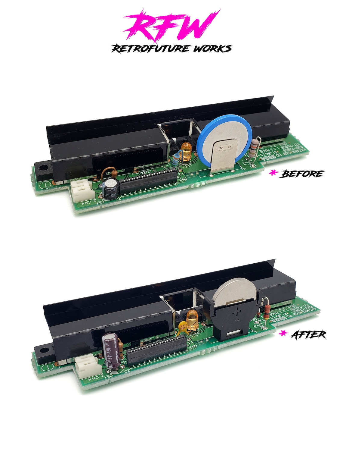 Sega Dreamcast Controller Port Board PCB -repair/upgrade - Fuse ...
