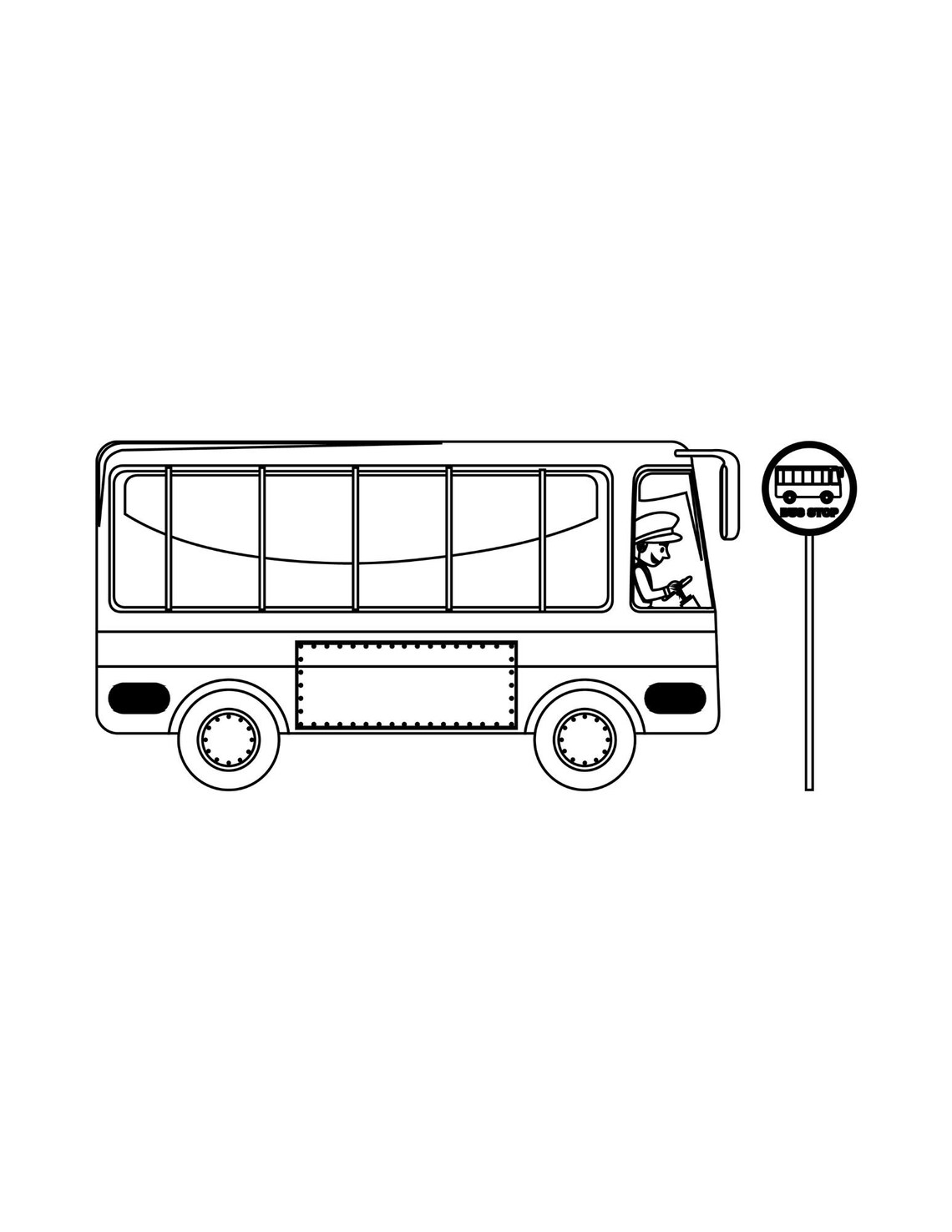 Coloring Book Pages Fun Buses & Vans 32 Different Designs - Etsy