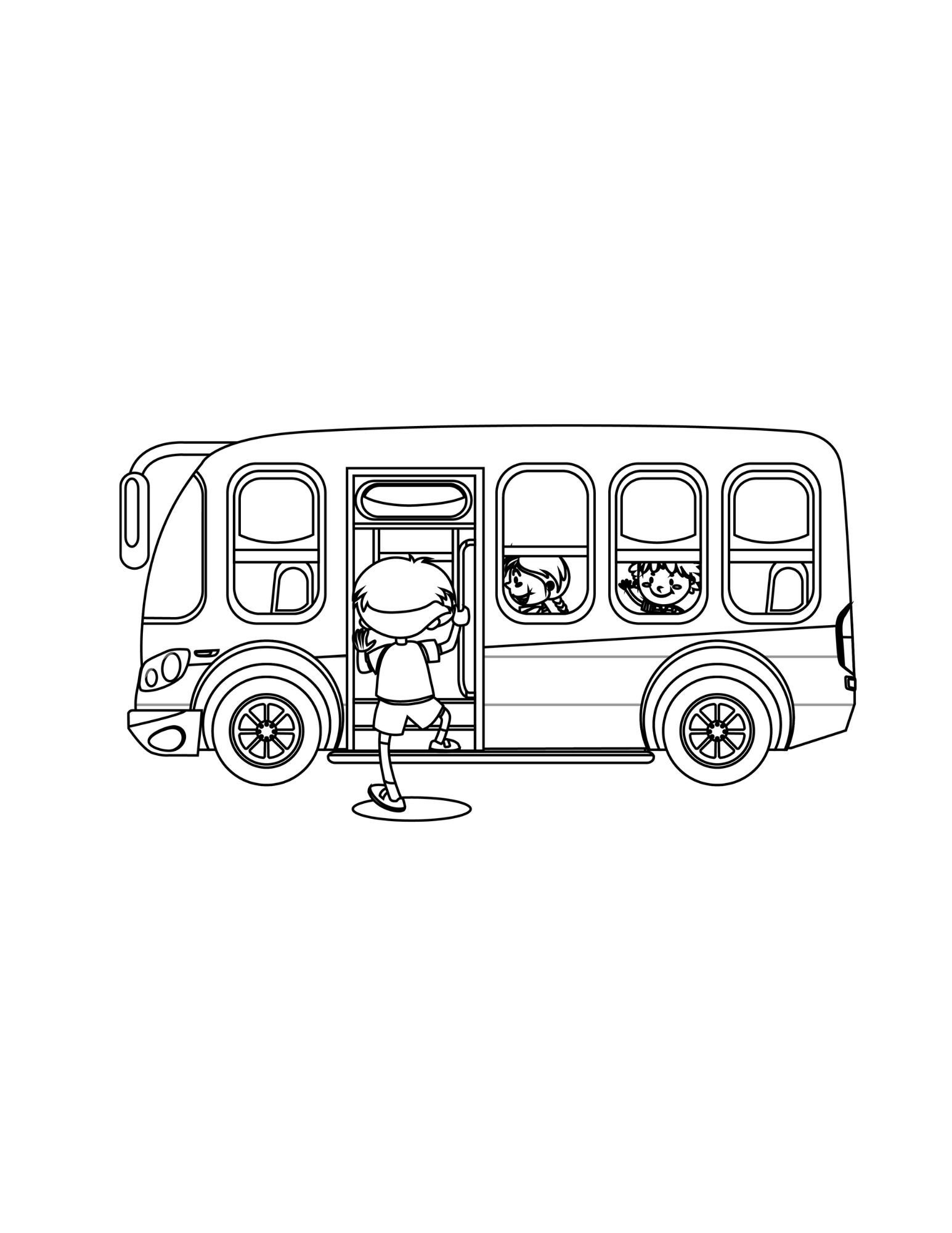 Coloring Book Pages | Fun Buses & Vans | 32 Different Designs | Kids ...