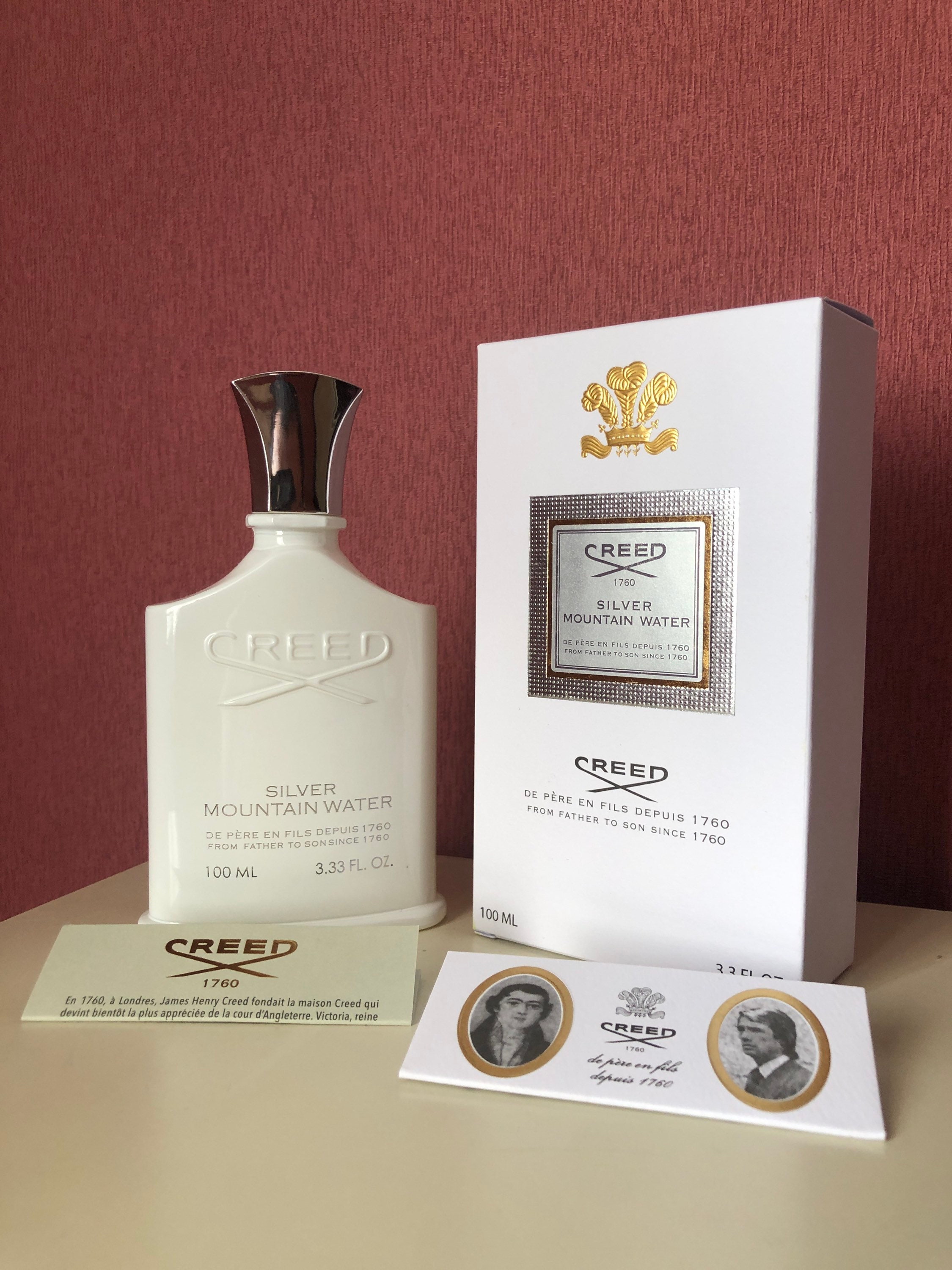 Creed Silver Mountain water 100 ml 3.3 fl.oz unisex Eau de | Etsy