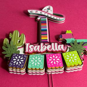 Fiesta Party Decorations, Fiesta Cake Topper, Party Decorations, Fiesta ...