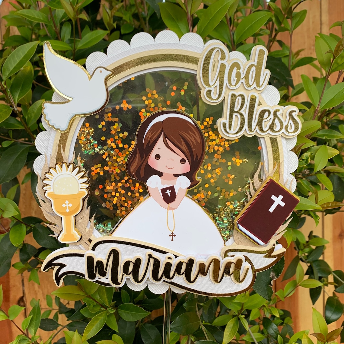 First Communion Cake Topper Mi Primera Comunion Communion - Etsy