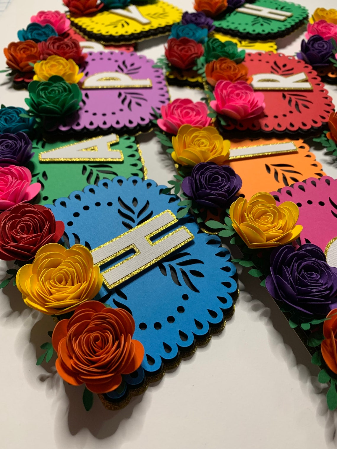 Fiesta Birthday Banner Party Decorations Papel Picado - Etsy