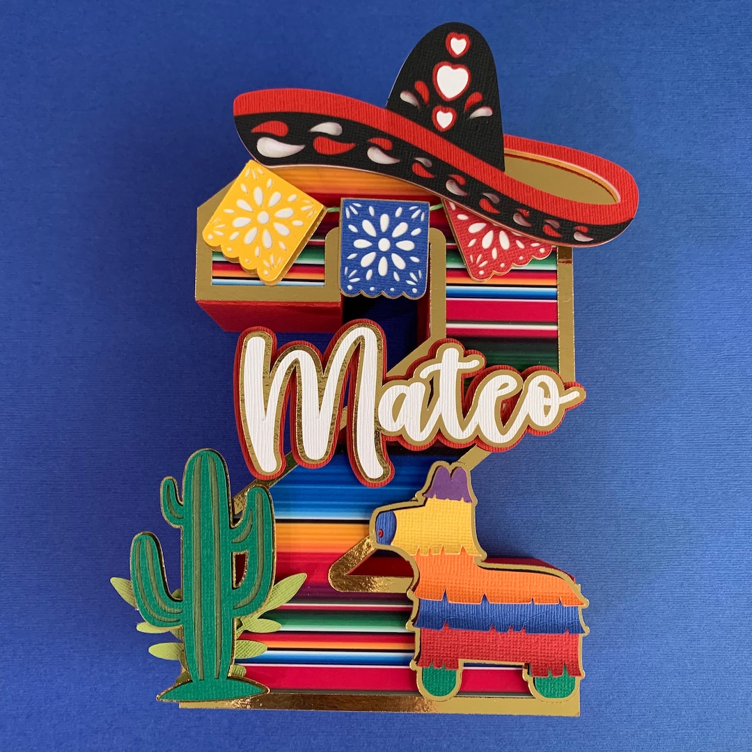 Fiesta 3D Letter, Fiesta Party Decorations, Party Decorations, Fiesta ...