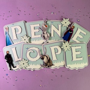 Frozen Birthday Banner, Frozen Birthday, Frozen Inspired Party, Frozen ...