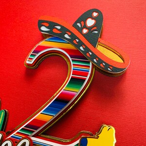 Fiesta Party Decorations, Fiesta Cake Topper, Party Decorations, Fiesta ...