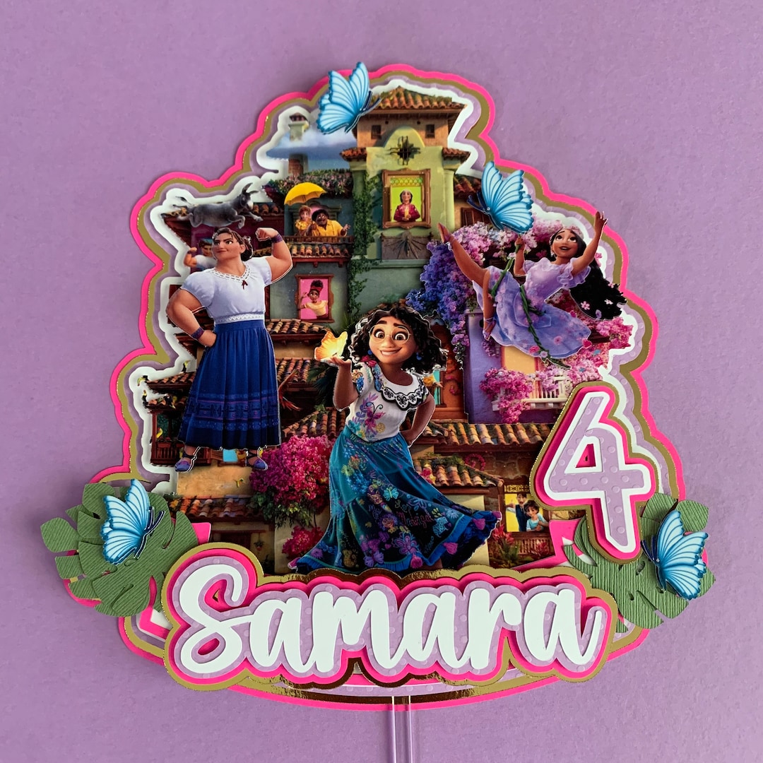 Encanto Cake Topper, Encanto Party Decor, Party Decorations ...
