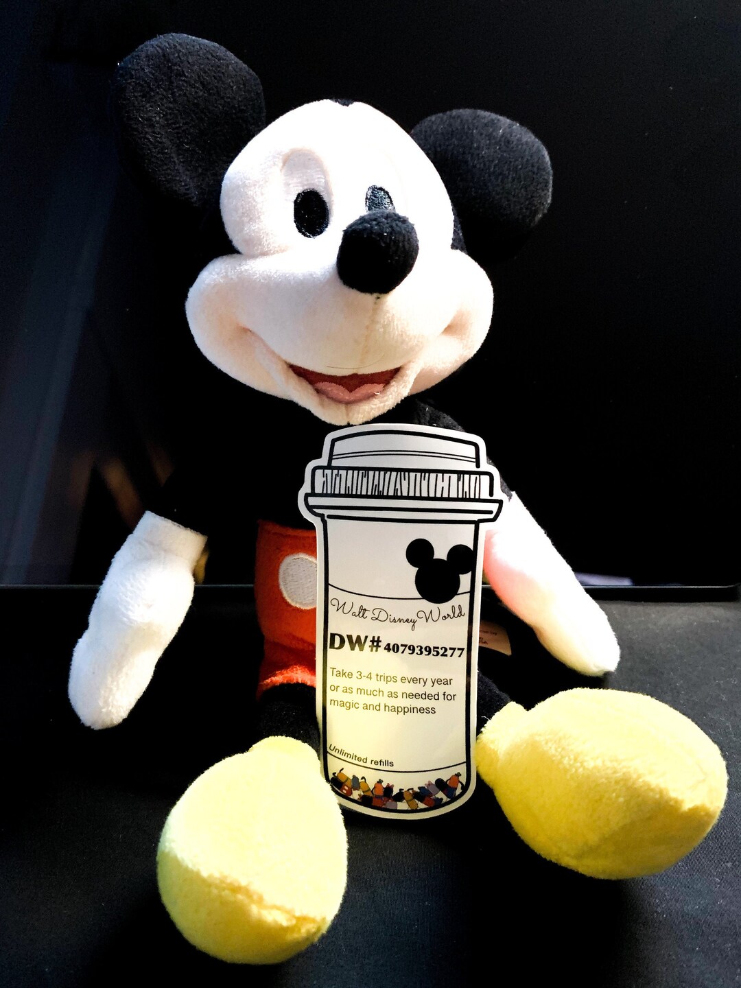 Disney Medicine Bottle - Vinyl Sticker - Etsy