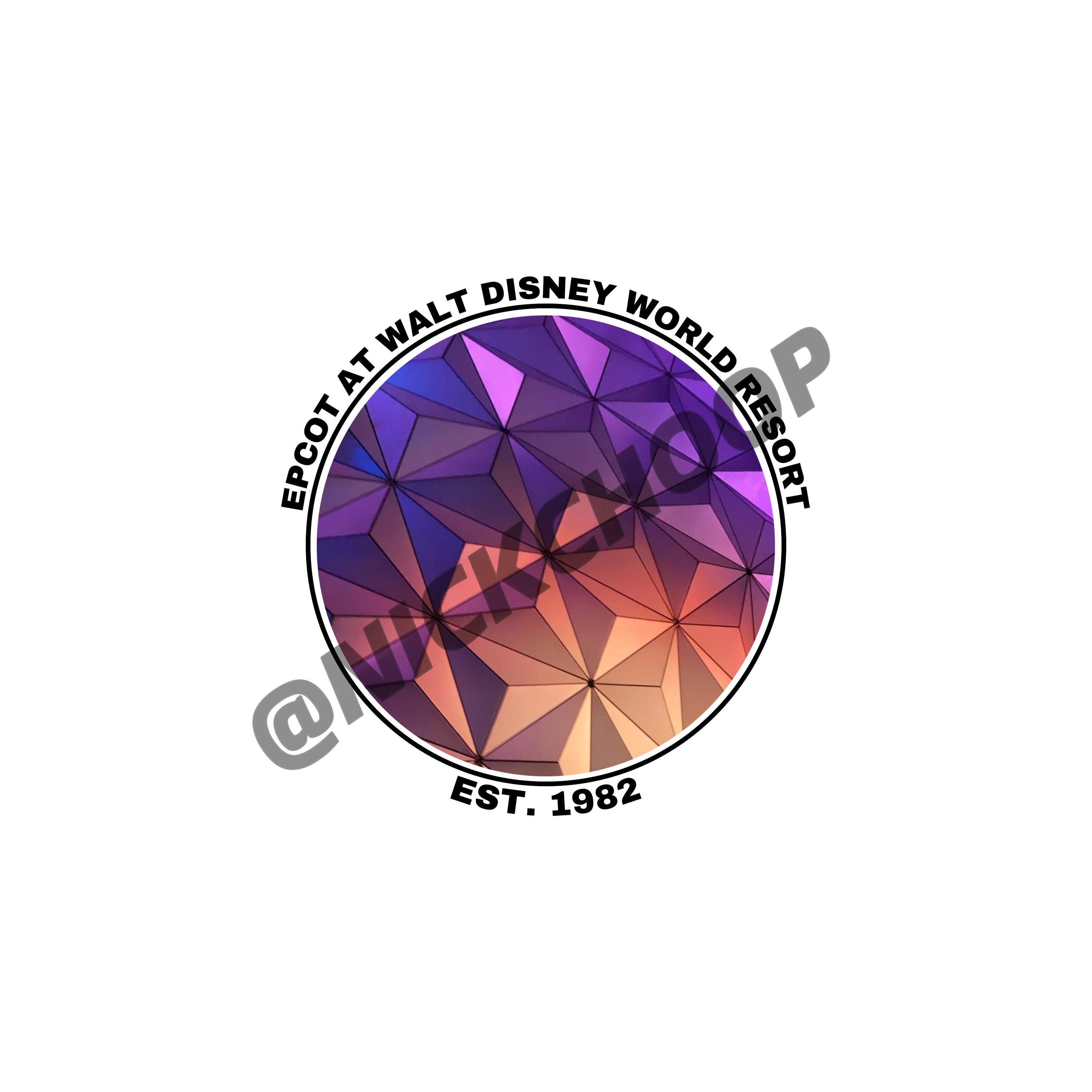 Epcot Ball - Vinyl Sticker - Etsy