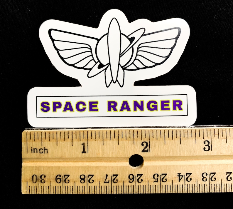 Buzz Lightyear Space Ranger Vinyl Sticker - Etsy
