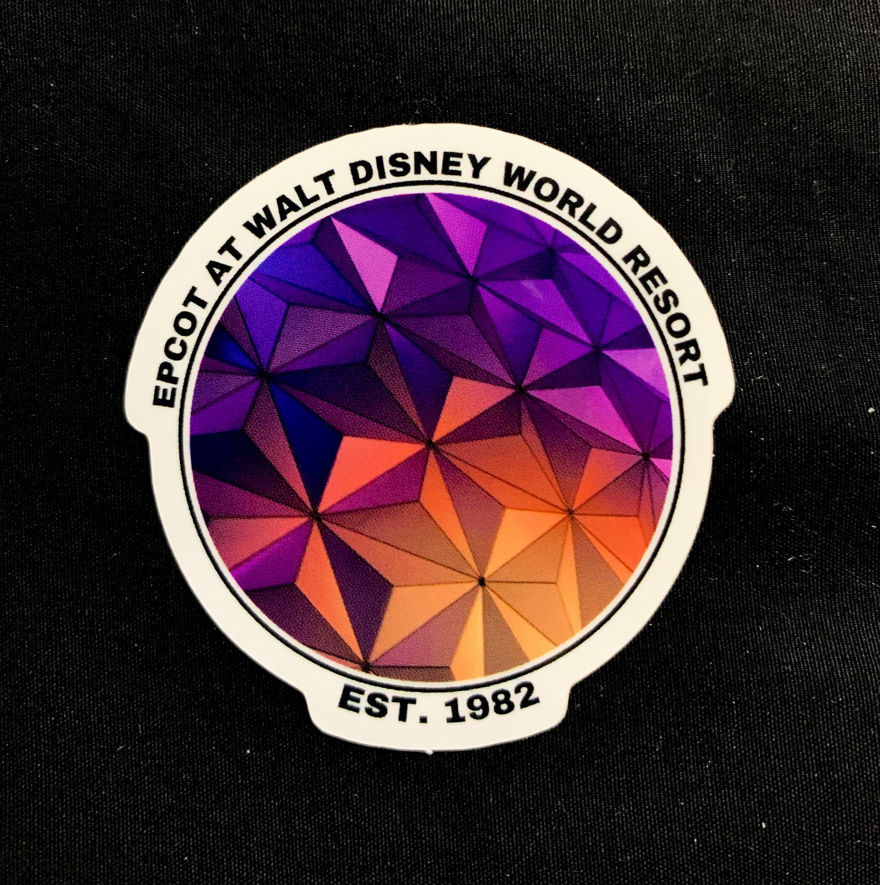 Epcot Ball - Vinyl Sticker - Etsy