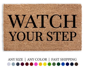 Watch Your Step - Etsy