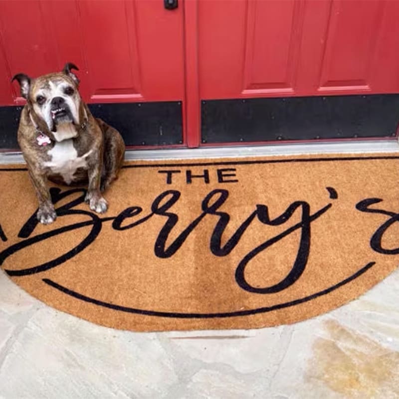 Large Half Round Rug - Etsy