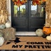 Come in My Pretties Witch Doormat, Halloween Thanksgiving Fall Autumn ...
