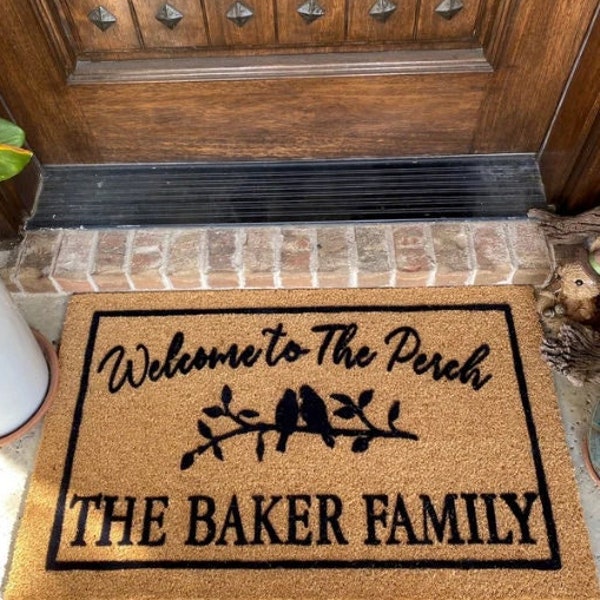 Outdoor Mat Birds - Etsy