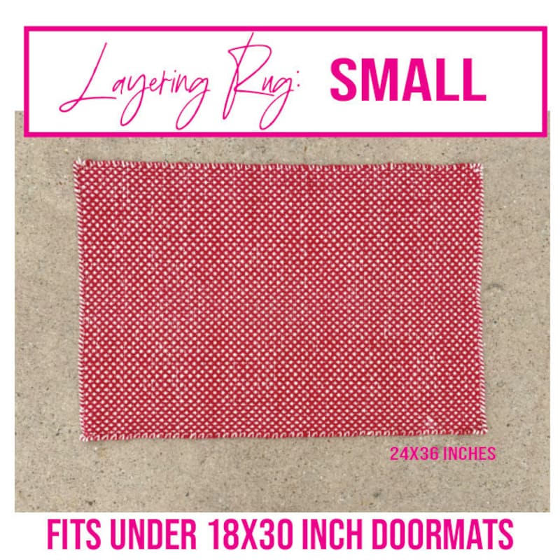 Red Small Door Rugs - Etsy