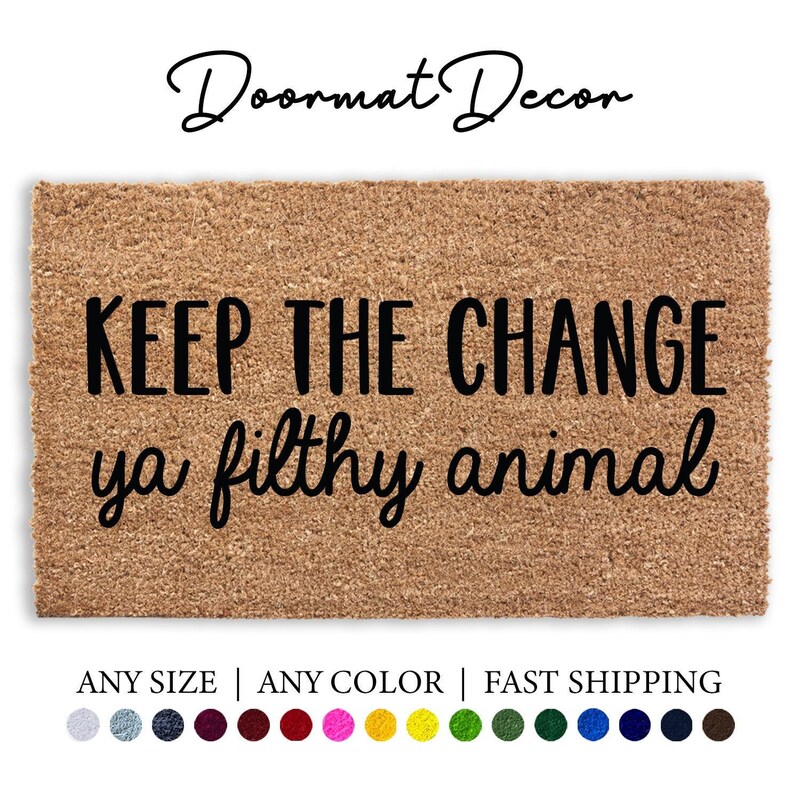 Keep the Change - Etsy
