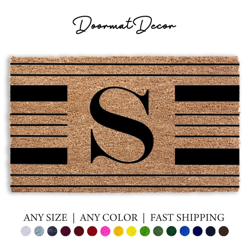 Monogram Rugs - Etsy