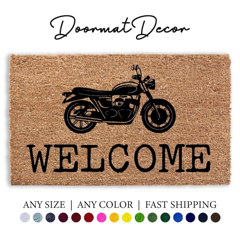 Motorcycle Rug - Etsy