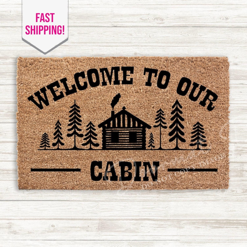 Welcome to the Cabin - Etsy