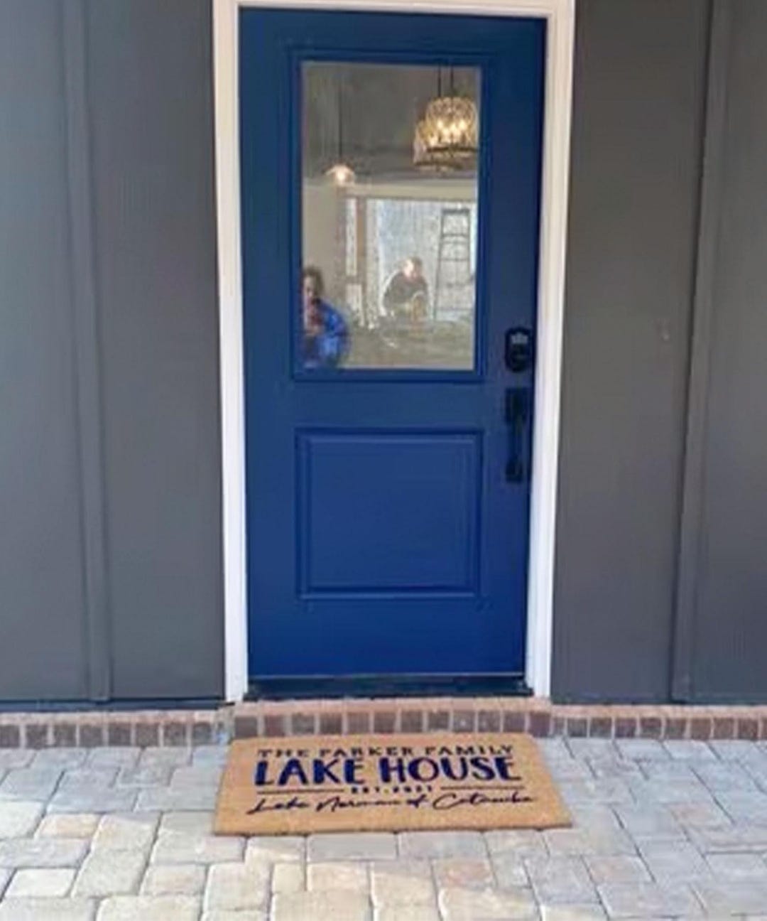 Lake House Doormat Custom Outdoor Welcome Mat for Beach Lake Decor - Etsy