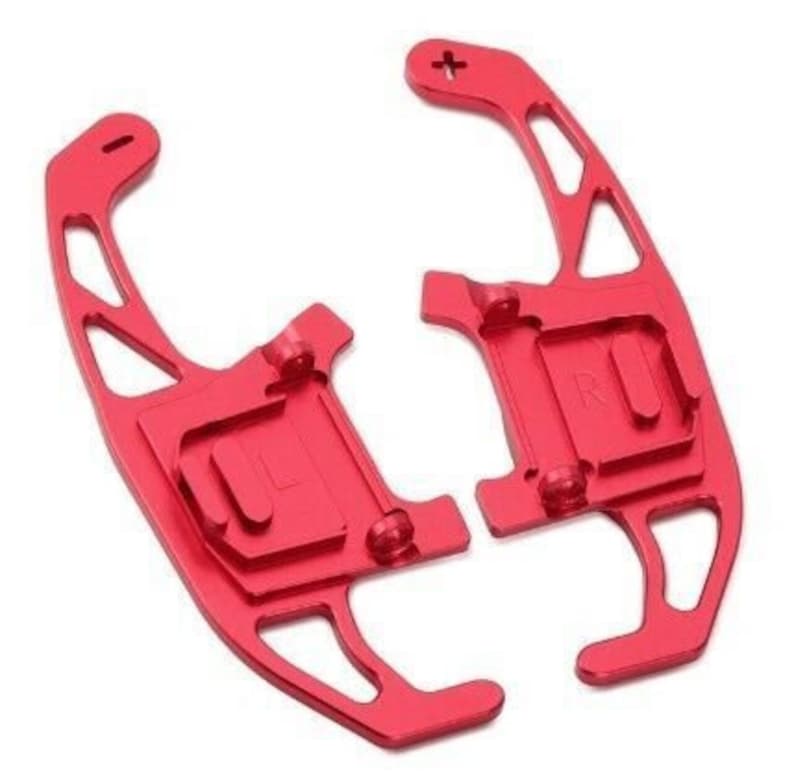 Red Paddle Shift Extensions Shifters for VW Golf 7 Mk7 7.5 VII Gti Gtd ...