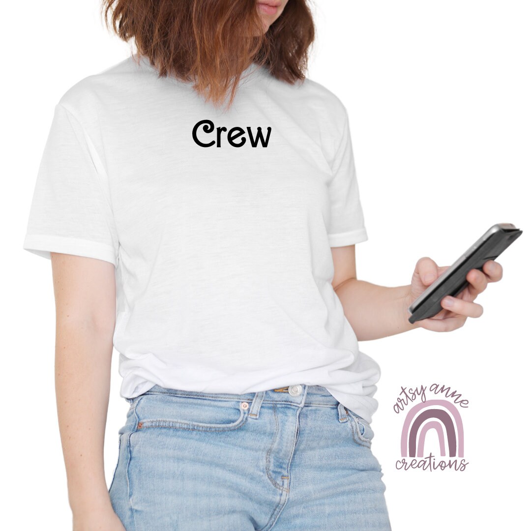 Crew Barbie Inspired Font SVG / Crew Barbie Inspired Font Digital Shirt ...