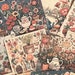 Cottage Core Themed Journal Cards, Atc's, Art Cards, Country Cottage ...