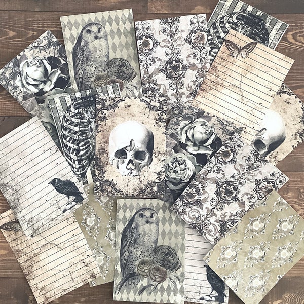 Gothic Paper - Etsy