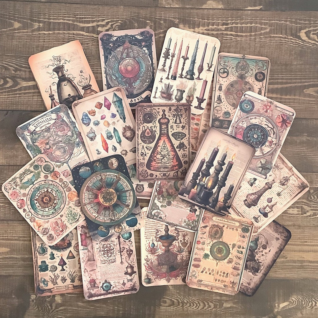Alchemy Junk Journal Ephemera, Journal Cards, Alchemy Journal ...