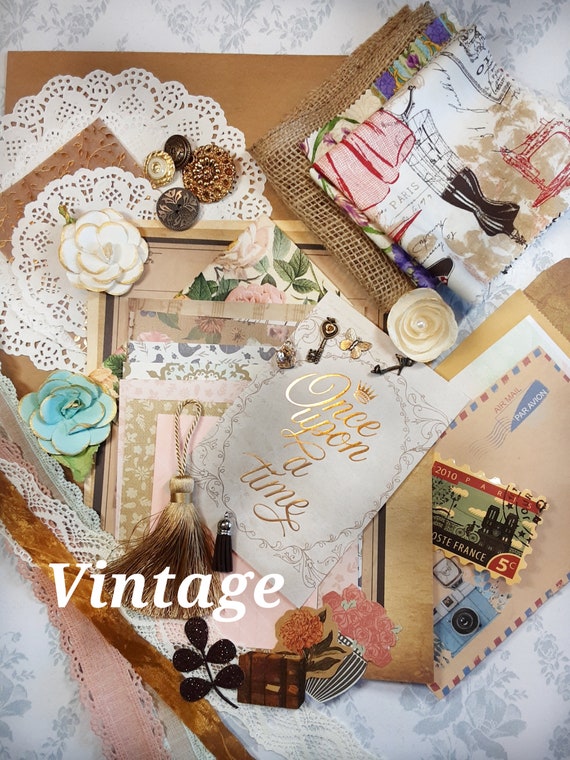 Craft Supplies & Tools Paper junk journal embellishments Twenty piece ...