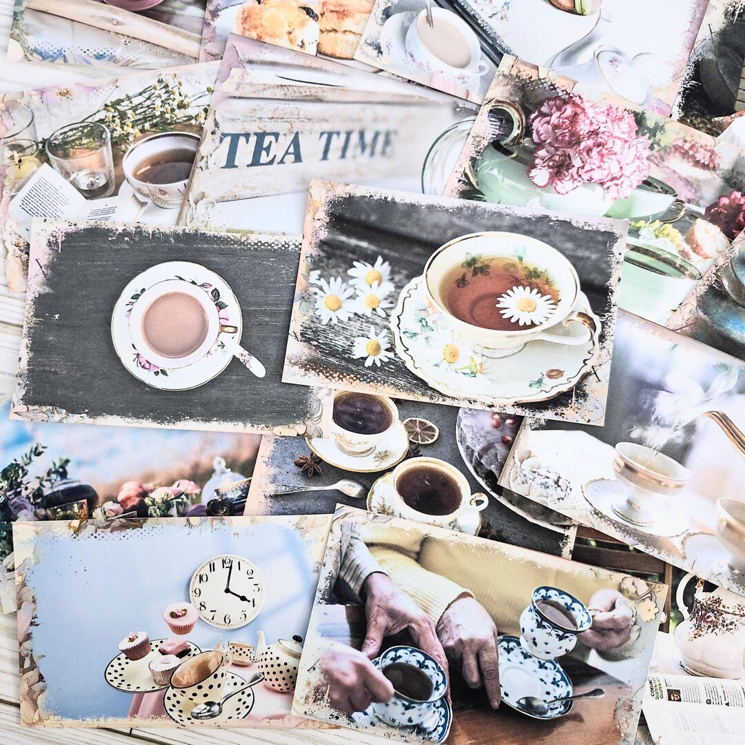 Junk Journal Paper, Scrapbook Paper, Journal Cards, Scrapbook Ephemera ...