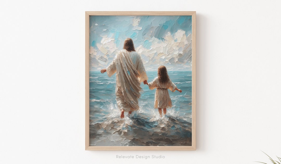 Painting Of Jesus By Little Girl Story at Marjorie Lockett blog