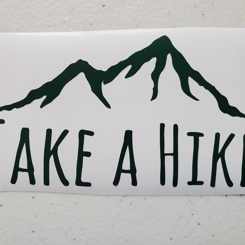 Take a Hike Sign Adventure Sign Rustic Decor Outdoor - Etsy