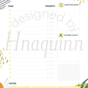 Tropical Digital Planner Template Digital Planner Template Daily ...