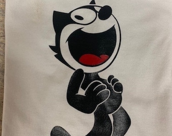 Cartoon Cat Shirt | Etsy