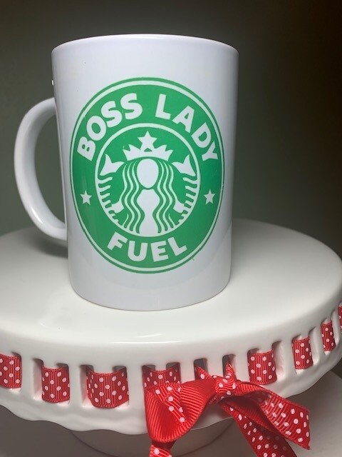 Boss Lady Fuel Coffee Mug - Etsy